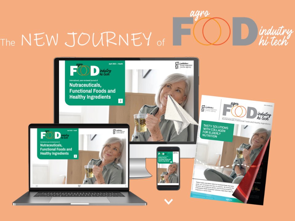 The new journey of agro FOOD industry hi-tech - AgroFOOD Industry Hi Tech 34(2) 2023