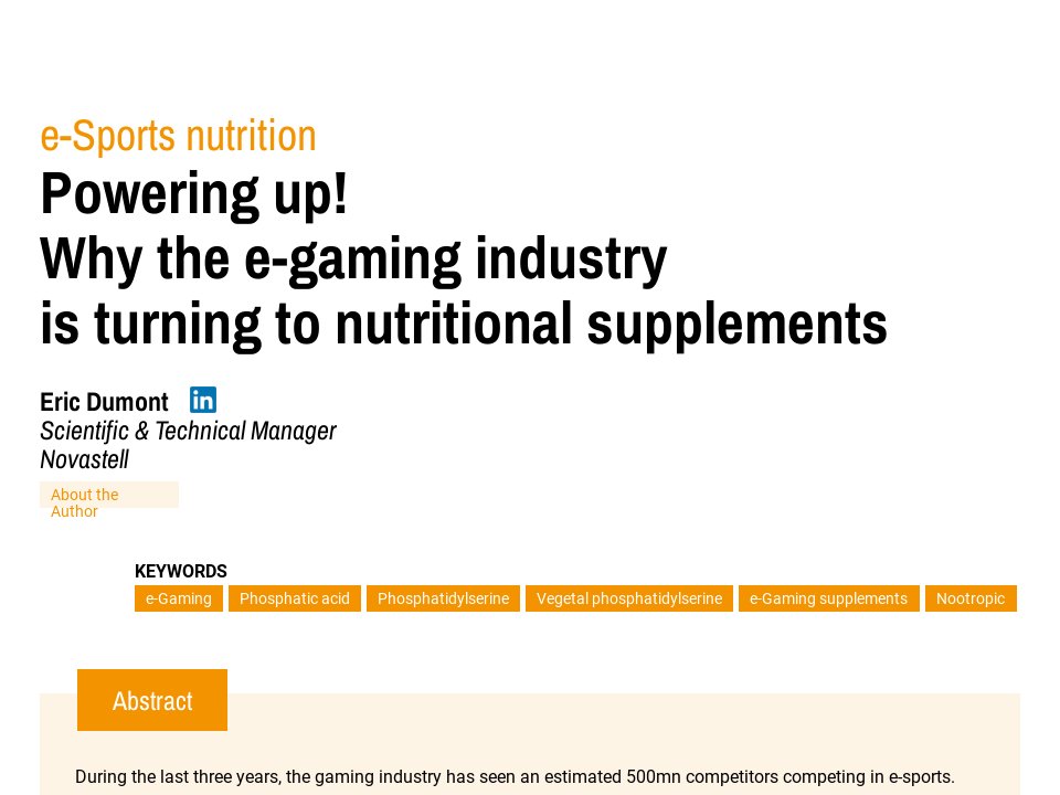 MOLECULAR TECHNOLOGY - “Omics” technologies in studying nutraceuticals ...