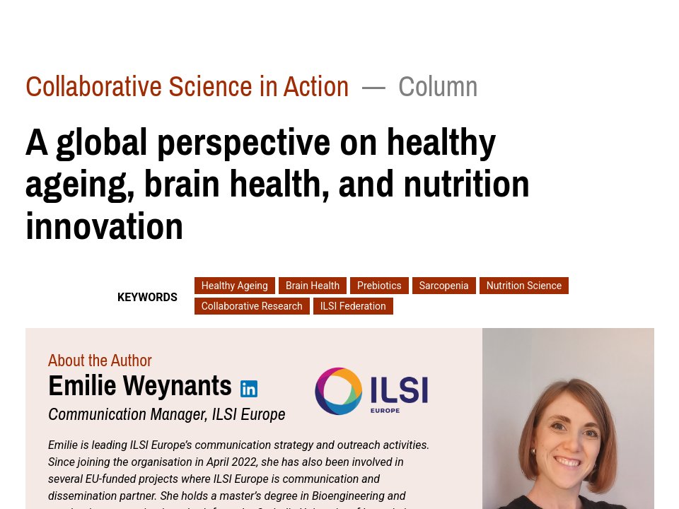 Collaborative Science in Action - Column - A global perspective on ...