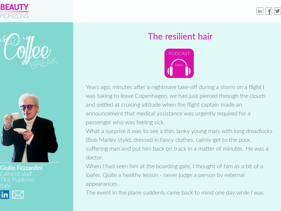 ISO 16128 series of standards: Cosmed review - BEAUTY HORIZONS 3 2021 WW