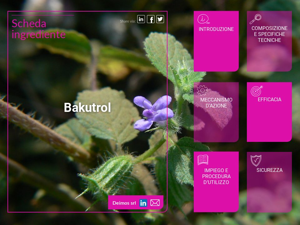 Deimos - Bakutrol - Scheda ingrediente - BEAUTY HORIZONS 5 2022 ITA