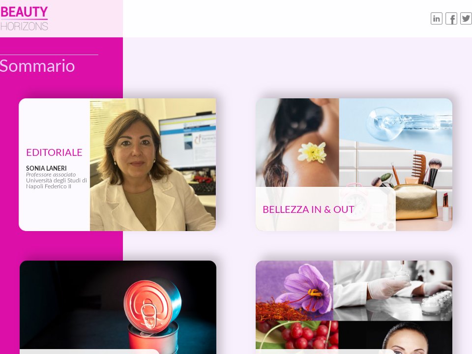 Sommario - BEAUTY HORIZONS 5 2023 ITA