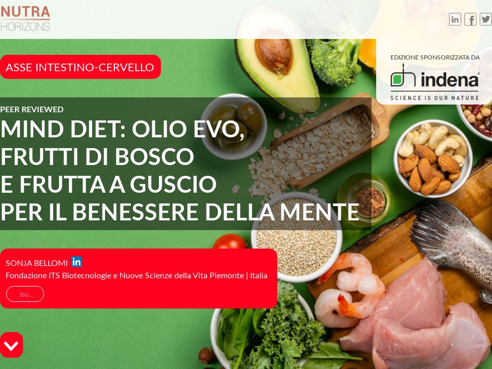 Mind diet: olio evo, frutti di bosco e frutta a guscio Per il benessere ...