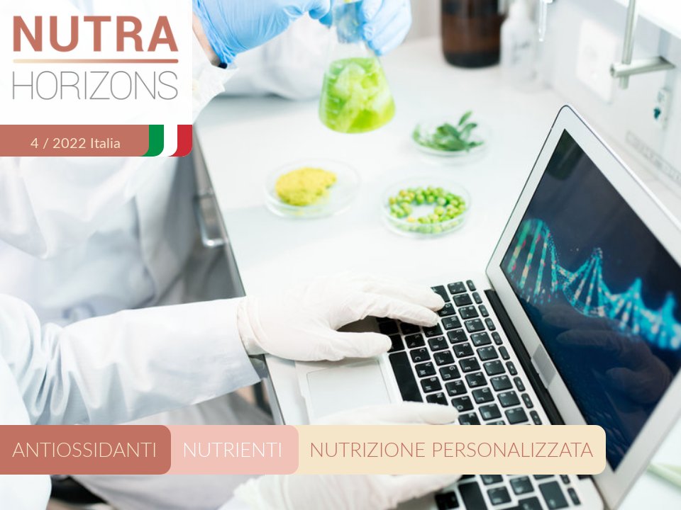 In copertina - NUTRA HORIZONS 4 2022 ITA