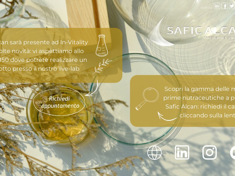 Safic Alcan - NUTRA HORIZONS 4 2023 ITA